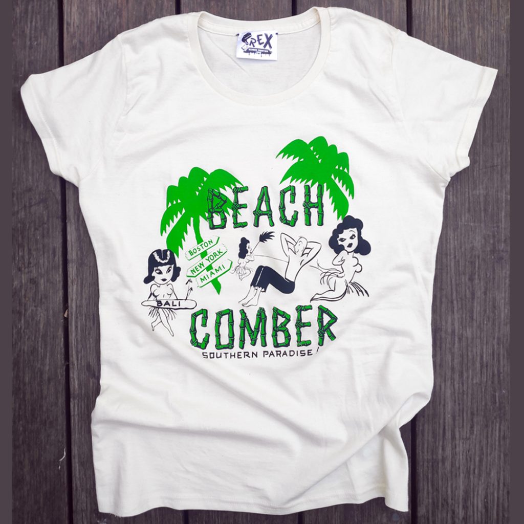 BEACHCOMBER womens t-shirt - ROCKINITIS