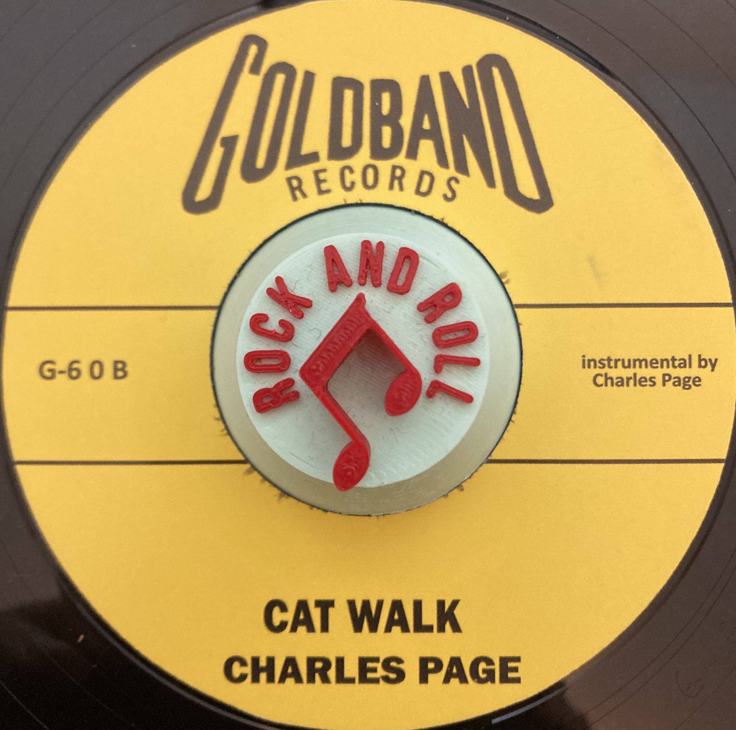 CHARLES PAGE Able Miss Cable - Cat Walk unissued GOLDBAND rock-a-billy ...