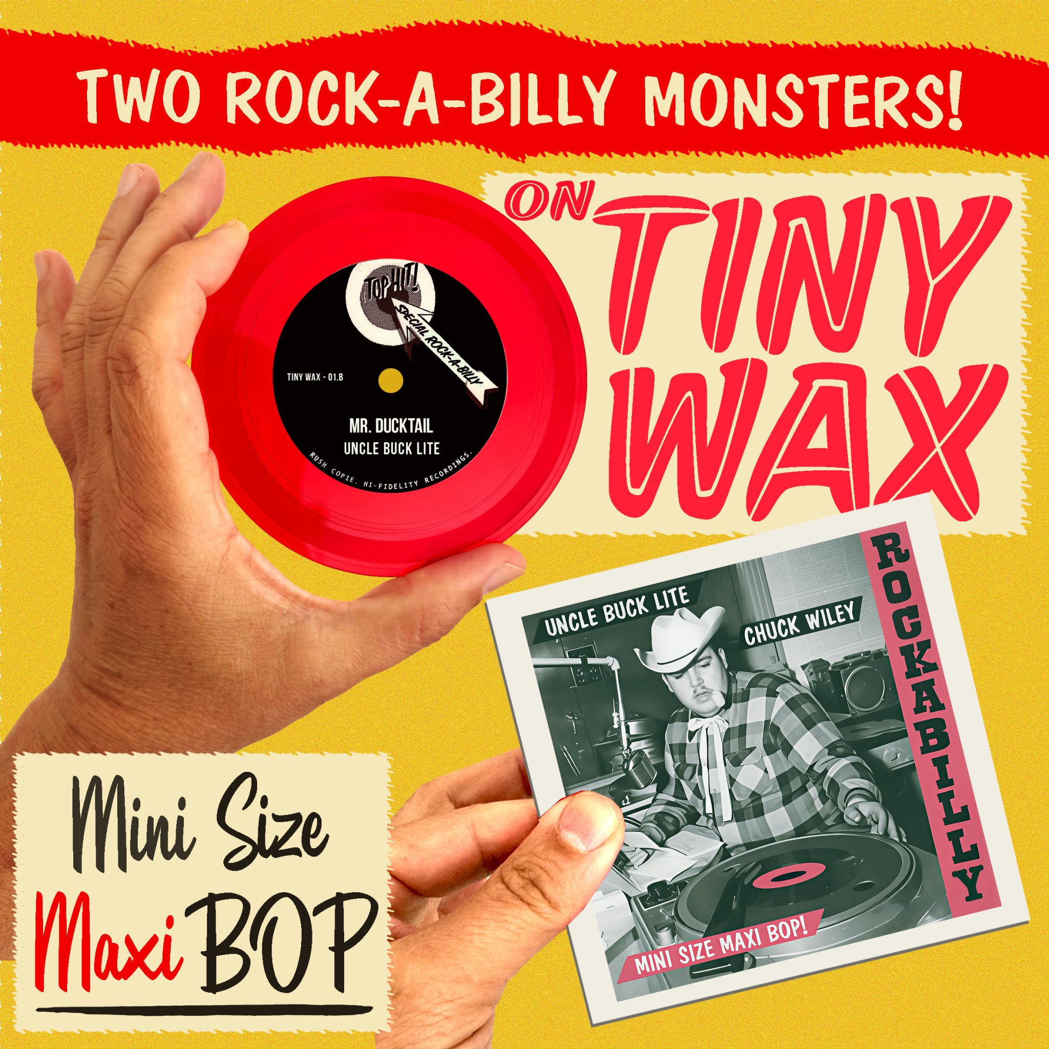 Mini Rock-a-billy 45 - Mini size Maxi Bop! - ROCKINITIS